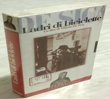 VIDEOCASSETTA VHS "LADRI DI BICICLETTE" VITTORIO DE SICA, L'UNITA', BLISTERATA